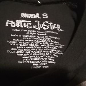 Ripple Junction | Tops | Ripple Junction Poetic Justice Tshirt | Poshmark